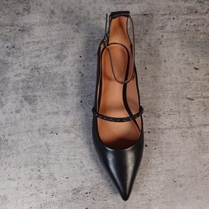 Halston Heritage | Shoes | Halston Heritage Black Leather Shoes | Poshmark